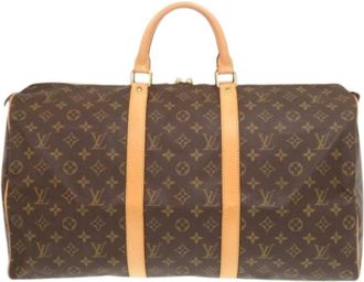 Louis Vuitton unisex, Pre-owned, Brun, Taille: ONE Size Pre-owned Keepall 50 Boston Bag
