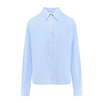 Aspesi Asymmetrischer Hemdschnitt - - Blouses & Shirts - Damen - Blau - M