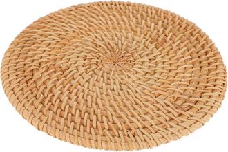 Angoily VICASKY Rund Gewebtes Isolierpad aus Hitzebest&auml;ndigem Material Praktisches Tischset mit Glatter Oberfl&auml;che Pflegeleicht Dekorativ f&uuml;r Zuhause und Fest