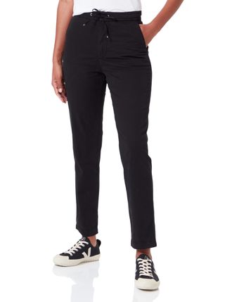 BOSS Womens C_Tapata-D Trousers, Black1, 32