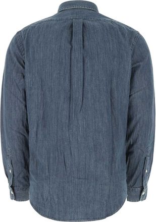 Polo Ralph Lauren Button-Down Cotton Denim Shirt - Blue