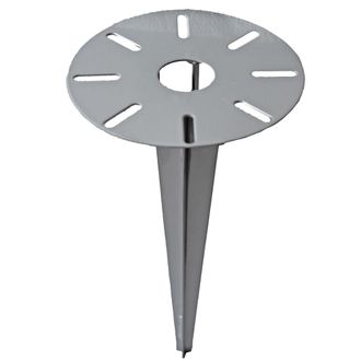 Generic Erdspie&szlig; universal mit Kabeldurchf&uuml;hrung Bodenanker Bodenspie&szlig; Garten &Oslash;185mm