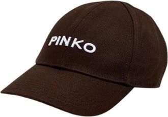 Pinko Pinko, Femme, Accessoires, Brun, Taille: ONE Size Caps