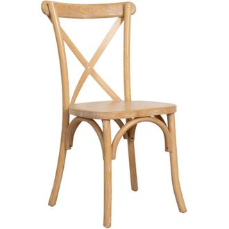 Biscottini International Moderner K&uuml;chenstuhl, stapelbarer Stuhl, Esszimmerstuhl, Holzstuhl, Rustikale Restaurantst&uuml;hle, Thonet Vintage