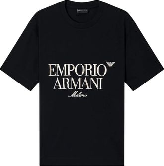 Emporio Armani Homme, Tops, Bleu, Taille: S T-Shirt Coupe D&eacute;contract&eacute;e