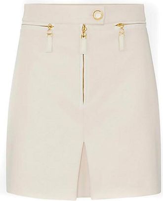 Elisabetta Franchi Jupe Midi - Blanc