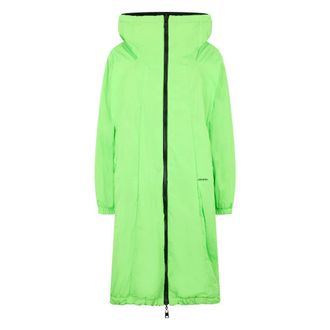 Red Valentino Lange Jacke - - Coats - Damen - Gr&uuml;n - M