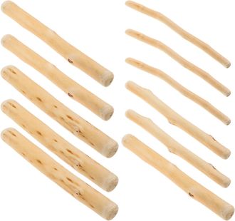 Lurrose Treibholz Holzvasenf&uuml;ller Satz f&uuml;r Selbstgemacht Bastelprojekte und Hochzeitsaccessoires mit Glatter Oberfl&auml;che