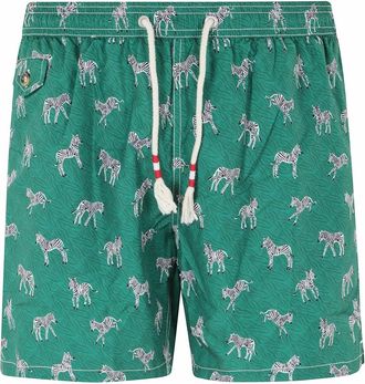 MC2 Saint Barth Homme, Maillots de bain, Vert, Taille: L Lighting 70 Swimshort
