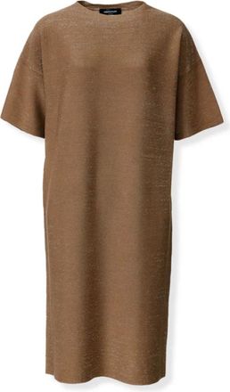 Fabiana Filippi Femme, Robes, Brun, Taille: 40 FR Over Dress