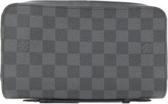 Louis Vuitton Portefeuille long (bi-pli) doccasion - Homme - Pre-owned - Gris - Taille: ONE Size