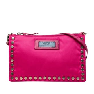 Prada Pre-owned Etiquette Crossbody Bag - - Pre-owned - Damen - Rosa - ONE SIZE