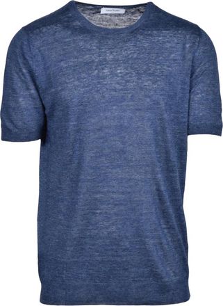 Gran Sasso Homme, Pulls, Bleu, Taille: L Pull en lin