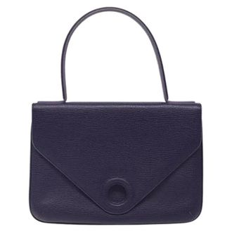Loewe Pre-owned Lederhandtasche - - Pre-owned - Damen - Lila - ONE SIZE