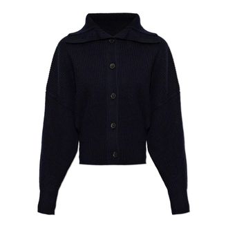 AllSaints Wollcardigan Caron - - Knitwear - Damen - Blau - S