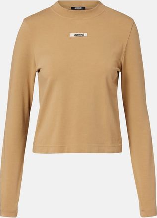 Jacquemus Longsleeve Gros Grain aus einem Baumwollgemisch