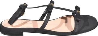 Gianvito Rossi Femme, Chaussures, Noir, Taille: 39 1/2 EU G32749 05Ric Sandales
