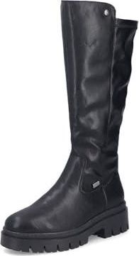 Rieker RiekerTEX Z9490 Bottes dhiver pour femme avec semelle amovible et imperméable, Noir 00., 39 EU