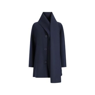 Max Mara Alicia Kurzmantel - - Coats - Damen - Blau - M