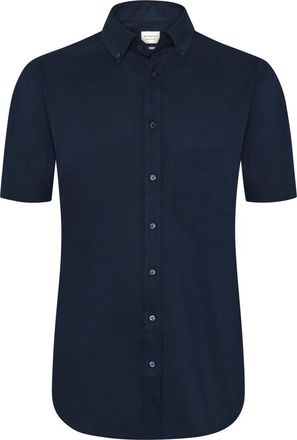 Eterna Unifarbenes Kurzarmhemd mit Lyocell, Comfort Fit in