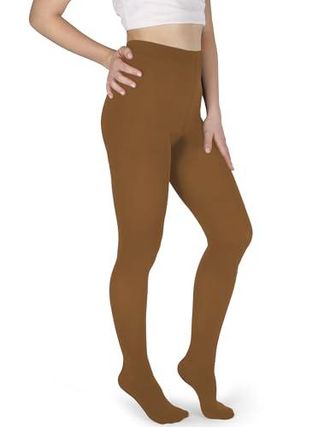 Sesto Senso Collants Femme Beige Opaque Lisse Microfibre 60 DEN Couleur Chair 3 M Beige