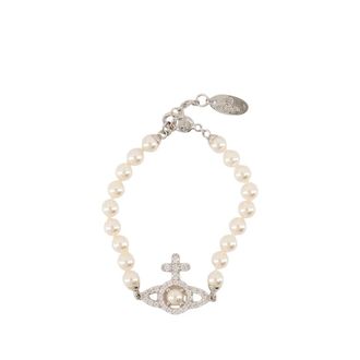 Vivienne Westwood Perlenarmband - Metall - Wei&szlig; - - Accessories - Damen - Wei&szlig; - ONE SIZE