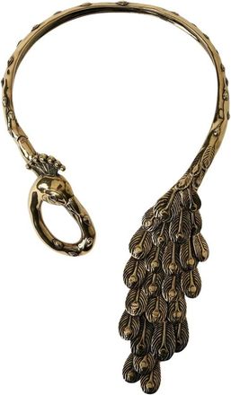 Chlo&eacute; Femme, Accessoires, Jaune, Taille: ONE Size Feather Necklace