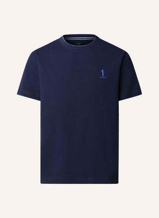 Hackett T-Shirt Heritage Nbr Tee blau