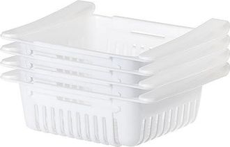 Vigar Herausnehmbare Kühlschrank-Ablage, weiß, 28 X 16 X 7 cm