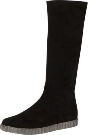 Peter Kaiser Bottes pour femme 75535 en cuir stretch en daim noir