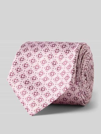 Monti Krawatte aus Seide im Allover-Look (7 cm)