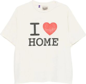 Gallery Dept. Homme, Tops, Blanc, Taille: 2XL T-Shirt &agrave; Imprim&eacute; Graphique