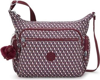 Kipling Gabbie Sac &agrave; Bandouli&egrave;re de Taille Moyenne, Inviting Grey (Gris)