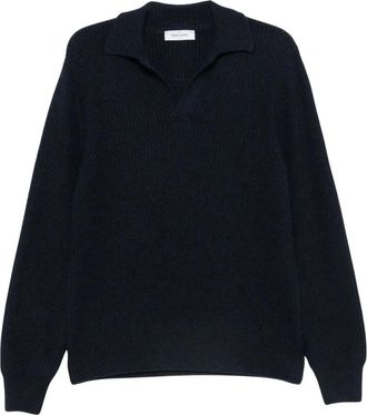 Gran Sasso Homme, Tops, Bleu, Taille: L 598C Polo Tennis