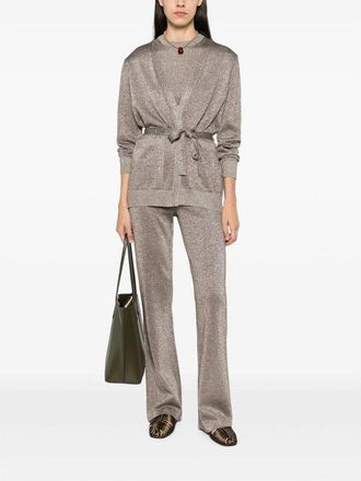 Missoni Viscose V-Neck Cardigan - Beige