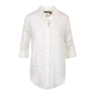 Ralph Lauren Femme, Blouses et Chemises, Blanc, Taille: 42 FR Chemises Blanches pour Femmes