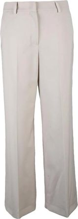 Max Mara Femme, Pantalons, Beige, Taille: 38 FR Wide Pantalons