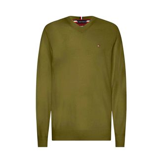 Tommy Hilfiger Herren, Strickwaren, Gr&uuml;n, XLGr&ouml;&szlig;e
