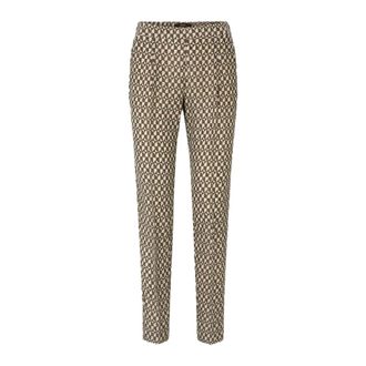 Windsor Print-Bundfaltenhose - - Trousers - Damen - Gr&uuml;n - L