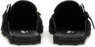 Moschino Leather Sandal - Black