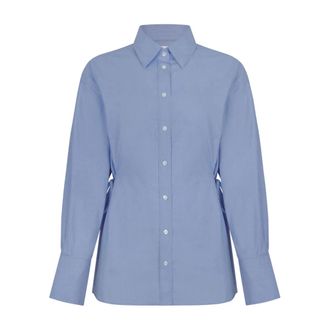 Closed Hellblaues Baumwollhemd - - Blouses & Shirts - Damen - Blau - M