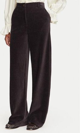 Marella Stoffhose Astrale 2623786014 Dunkelgrau Regular Fit