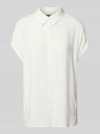 Tom Tailor Relaxed Fit Hemdbluse aus reiner Viskose