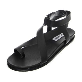 Steve Madden Flache Sandalen - - Shoes - Damen - Schwarzk - 35 1/2 EU