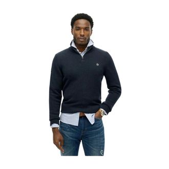 Superdry Herren, Strickwaren, Blau, SGr&ouml;&szlig;e