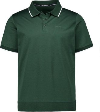 Karl Lagerfeld Herren Polo-Shirt gr&uuml;n