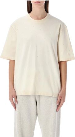 Golden Goose Femme, Tops, Beige, Taille: 38 FR T-Chemises