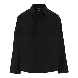 Yohji Yamamoto Homme, Vestes, Noir, Taille: M Field Jacket Mid