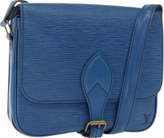 Louis Vuitton Pre-owned Vintage Leder Crossbody Bag - - Pre-owned - Damen - Blau - ONE SIZE
