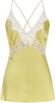 Alberta Ferretti Top - Jaune